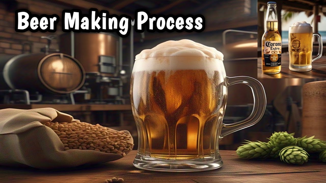 How Beer is Made | Beer Making Process in Factory # ...