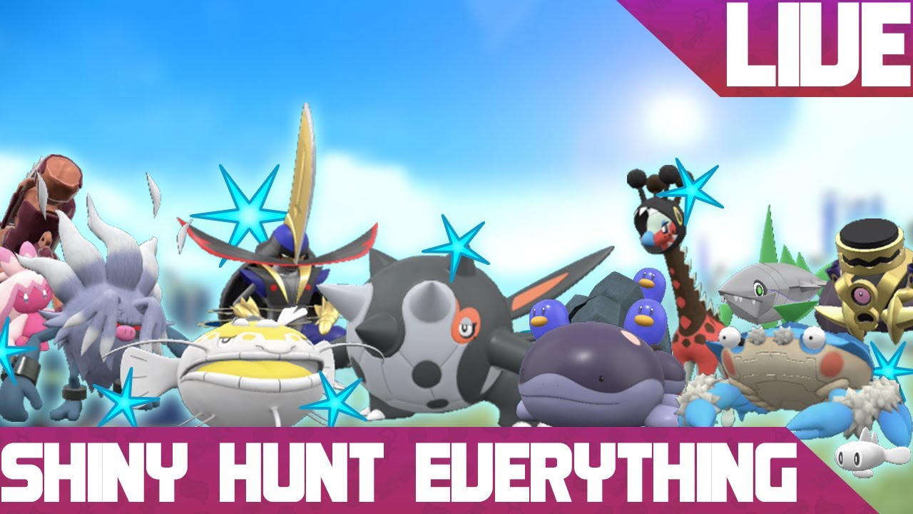 Shiny Hunting Everything! | Pokémon Scarlet and Violet - YouTube