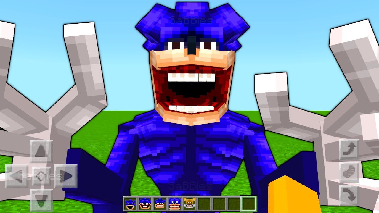 Shin Sonic Tapes ADDON UPDATE in MINECRAFT PE - YouTube