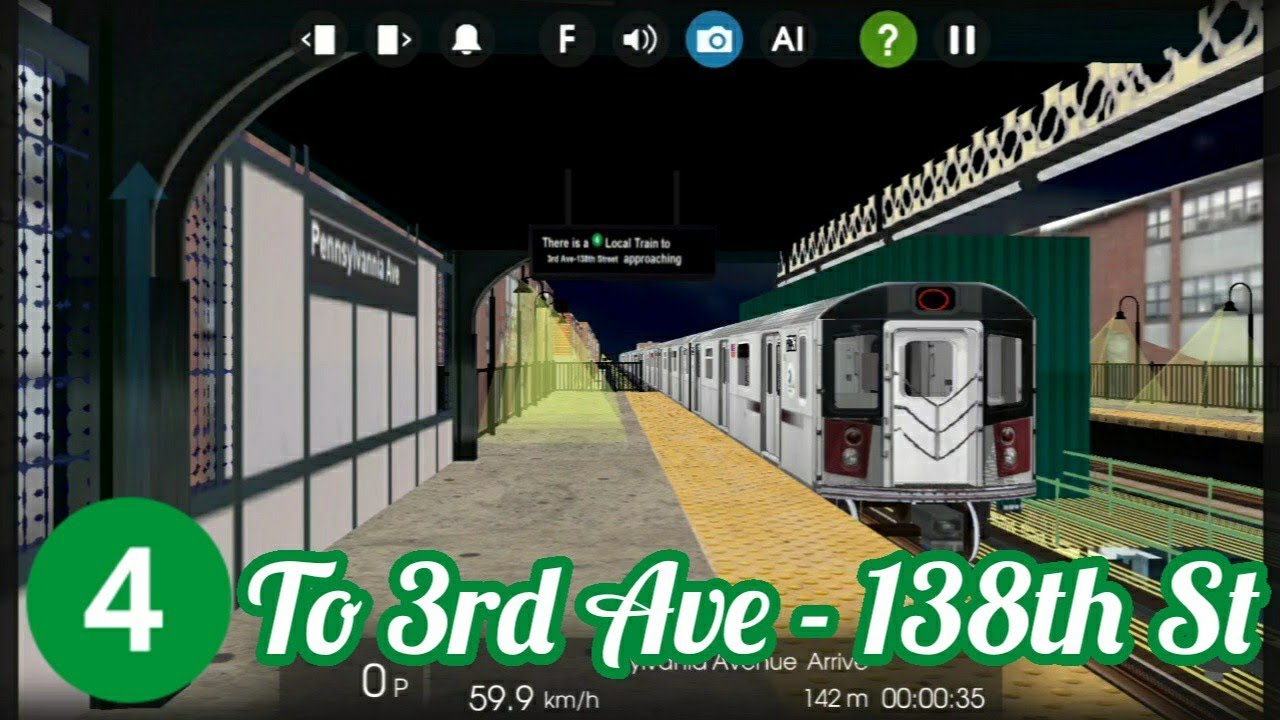 Hmmsim 2: Operating an R142A 4 Train to 3rd Avenue - 138th Street - YouTube