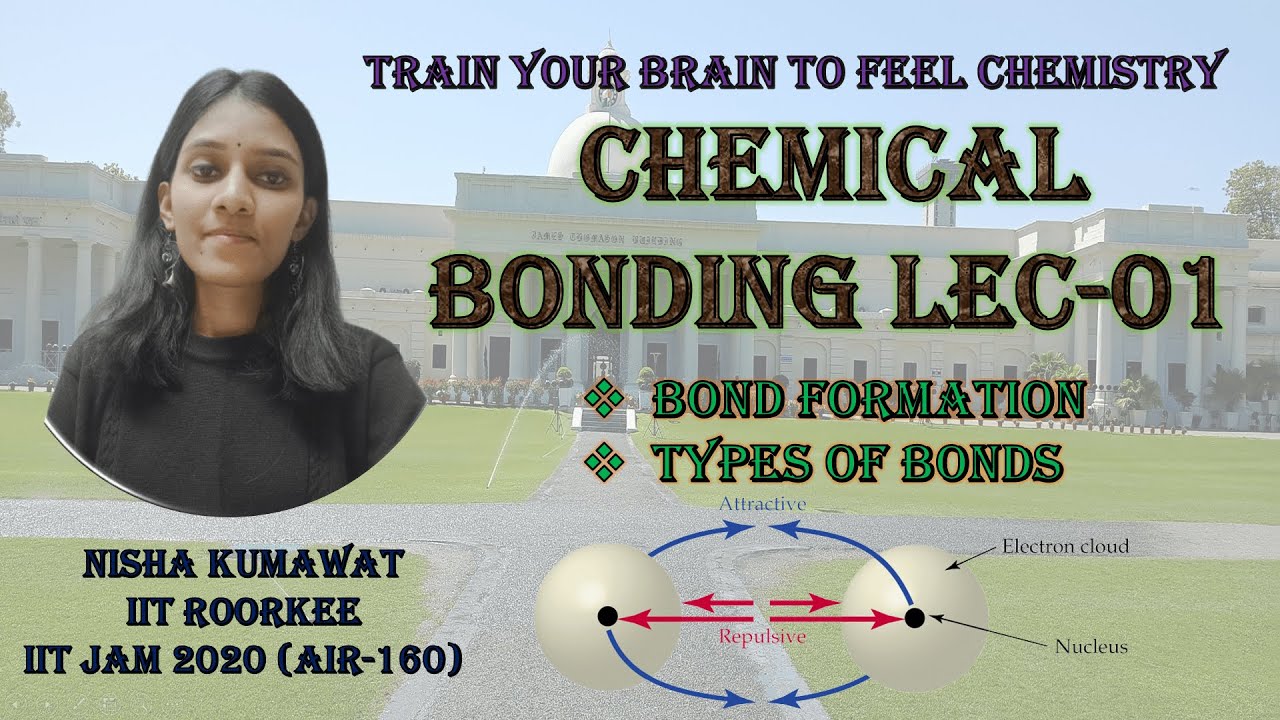 CHEMICAL BONDING LEC-01 | BOND FORMATION & TYPES OF BOND | IIT-JAM | NET | GATE | IIT-JEE | NEET ...
