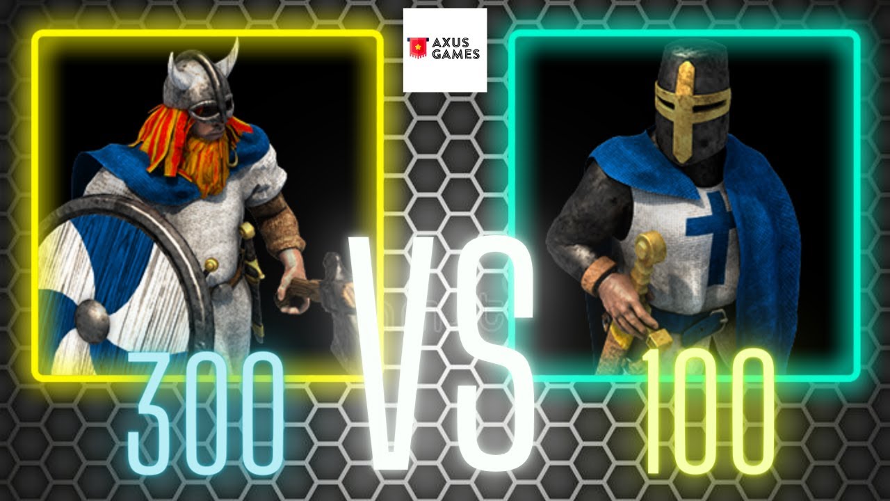 300 Vikings vs 100 Teutónic Knights | AoE 2 | Épic End | #ageofempires ...