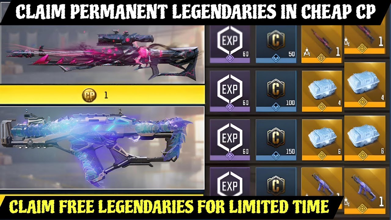 How To Unlock Permanent Legendary Mx9 Exostatic & Legendary ZRG20 ...