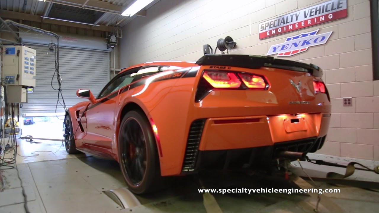 2019 1000HP Stage 2 Yenko Corvette in Sebring Orange Metallic - YouTube