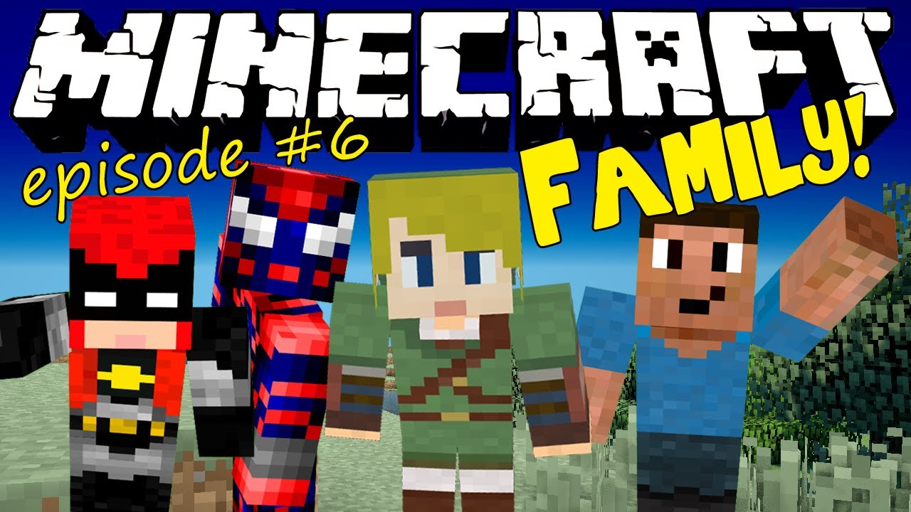 Minecraft Family #6: TEAM RYAN! - YouTube