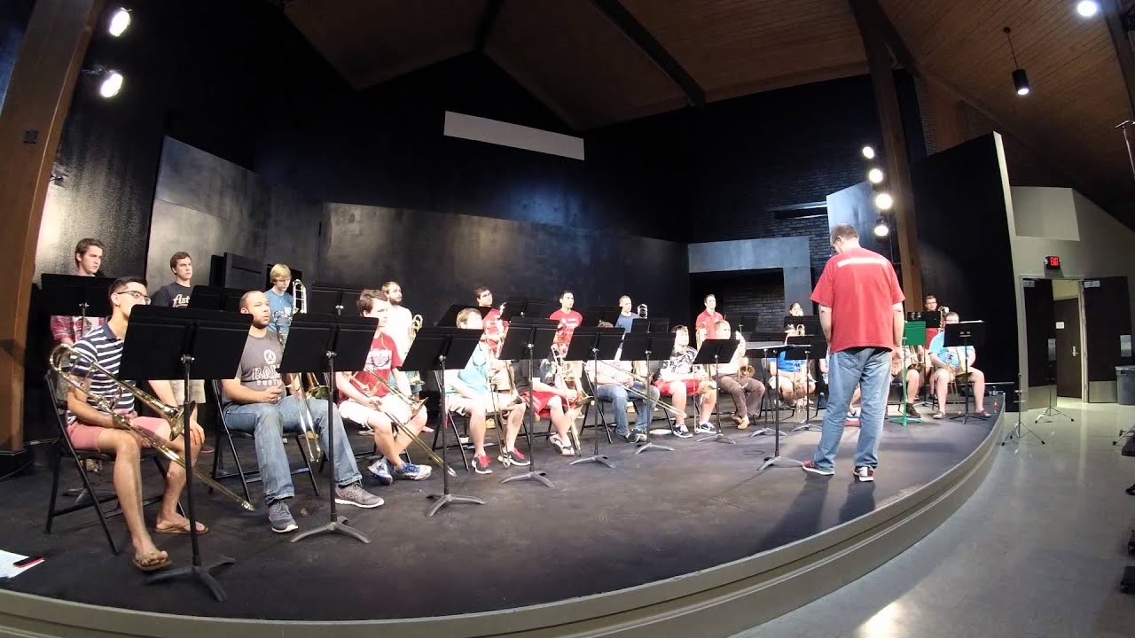 April Trombone Choir Recording Session - YouTube