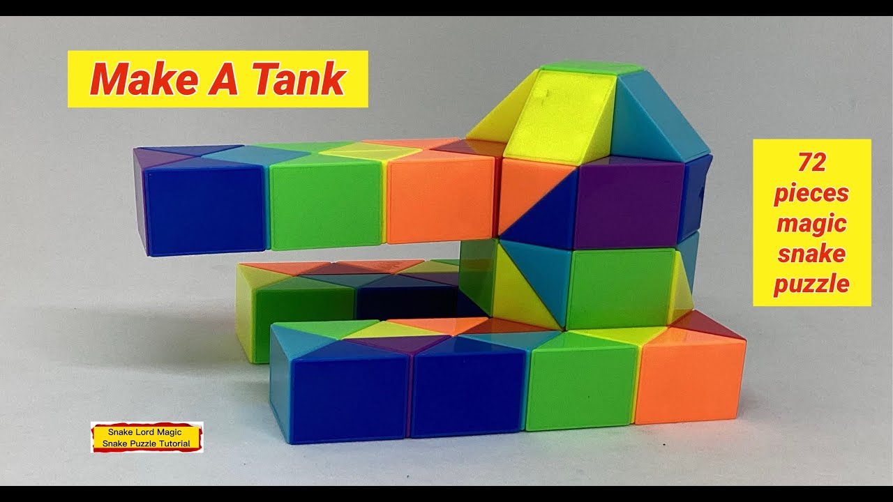 Make A Tank - 72 Pieces Magic Snake Puzzle ...