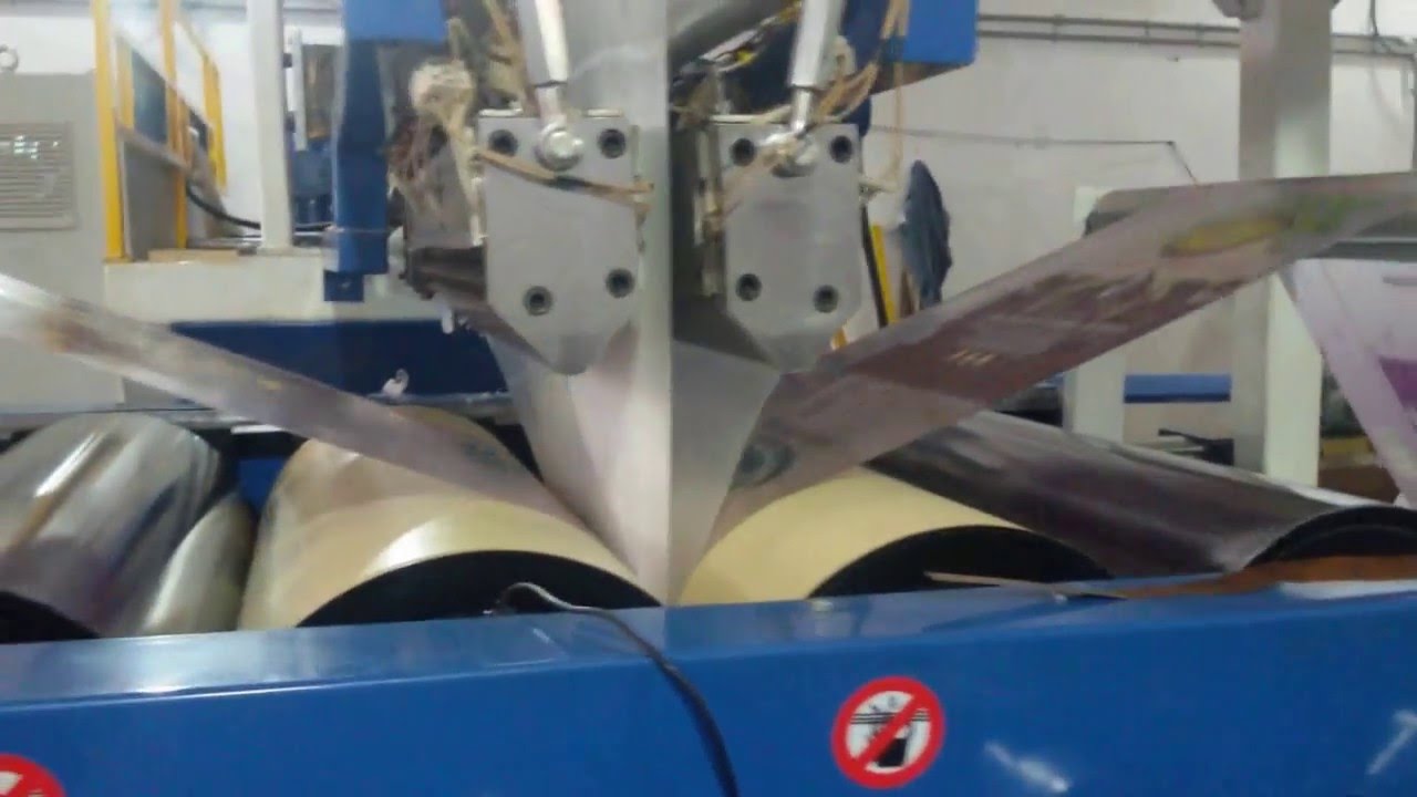 Extrusion Coating Laminating Machine Twin Die System - YouTube