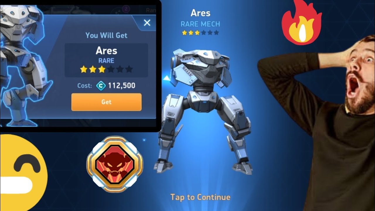 unlock a ares in mech arena # l got ares in mech arena @soulalok12e4 ...