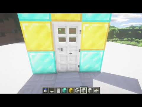 Minecraft with shaders ep1 of building a mansion - YouTube