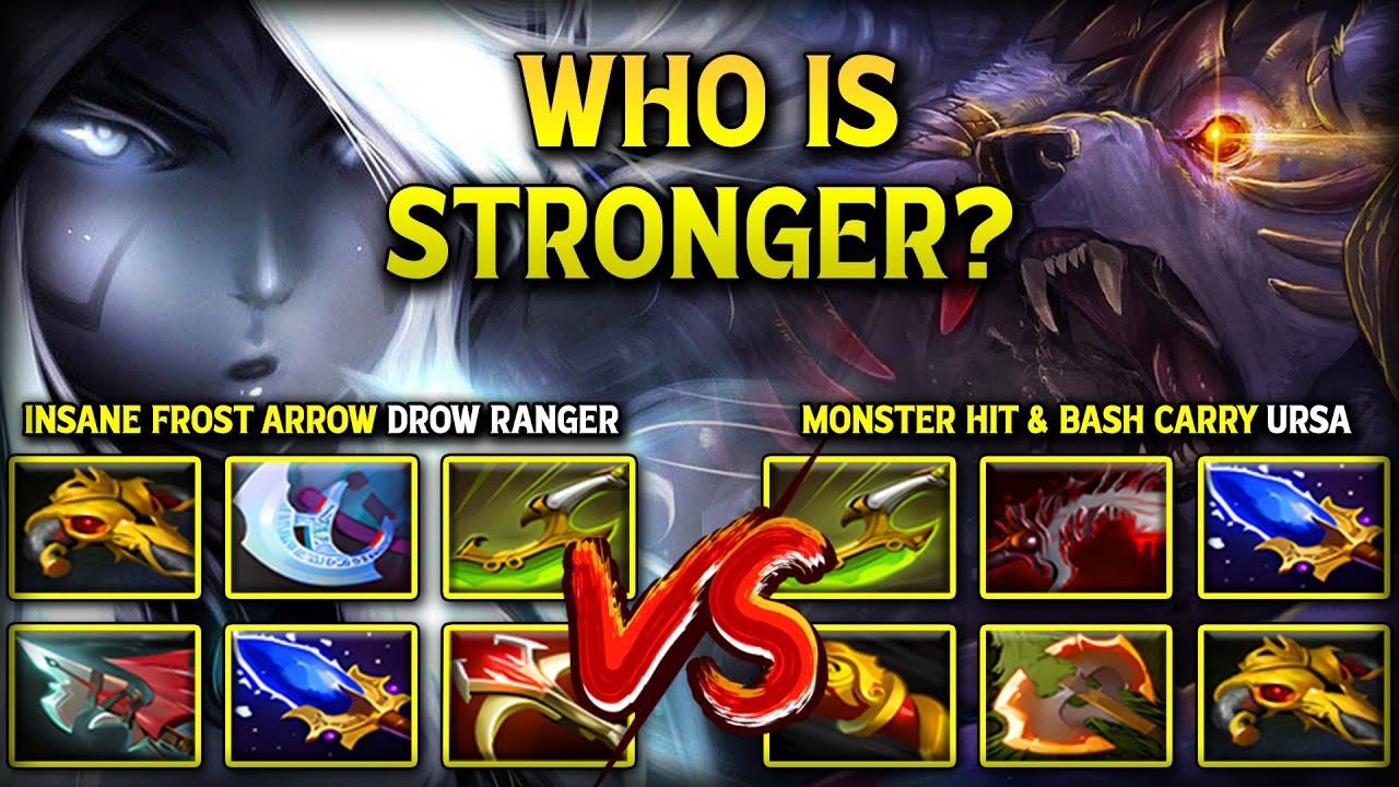 WHO IS STRONGER? | Insane Frost Arrow Drow Ranger Vs. Monster Hit ...