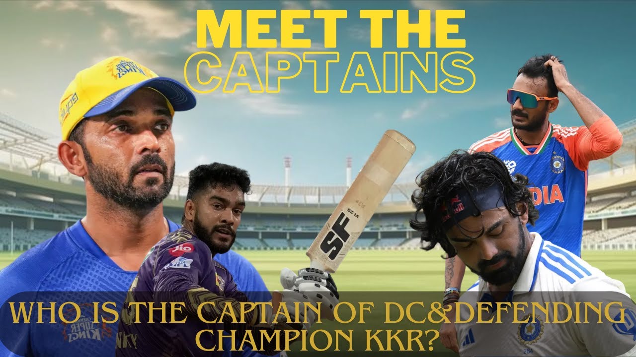 Meet The Ipl Captains🧢🏆|Who Is The Next Captain Of DC💙And Defending ...