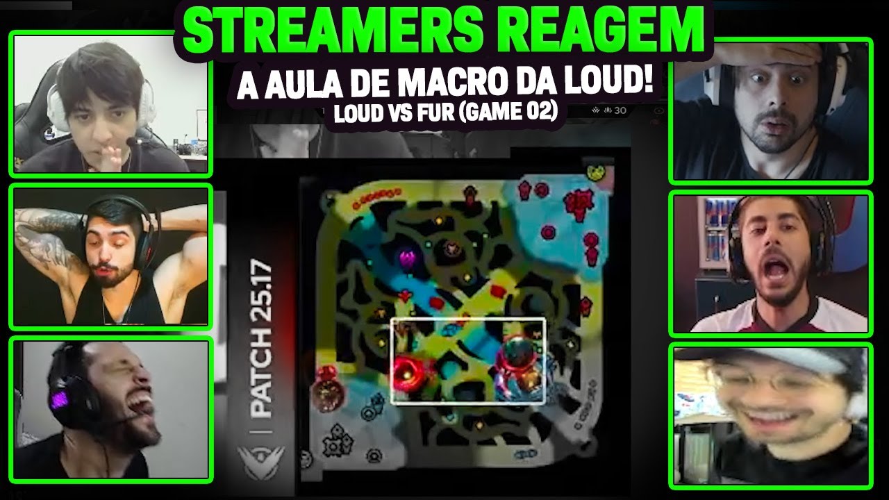 STREAMERS REAGEM: A LOUD HUMILHOU A FURIA NO MACRO GAMING | GAME 02 ...