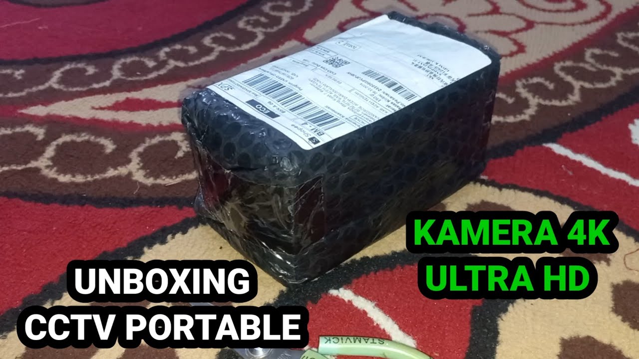 UNBOXING CCTV UNEED VISION 4K ULTRA HD - YouTube