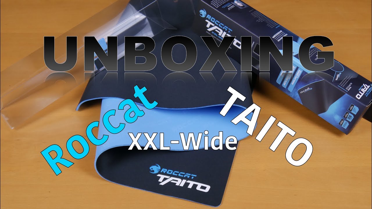 ROCCAT Taito 2017 Shiny Black Gaming Mousepad, XXL-Size (ROC-13-058) I ...