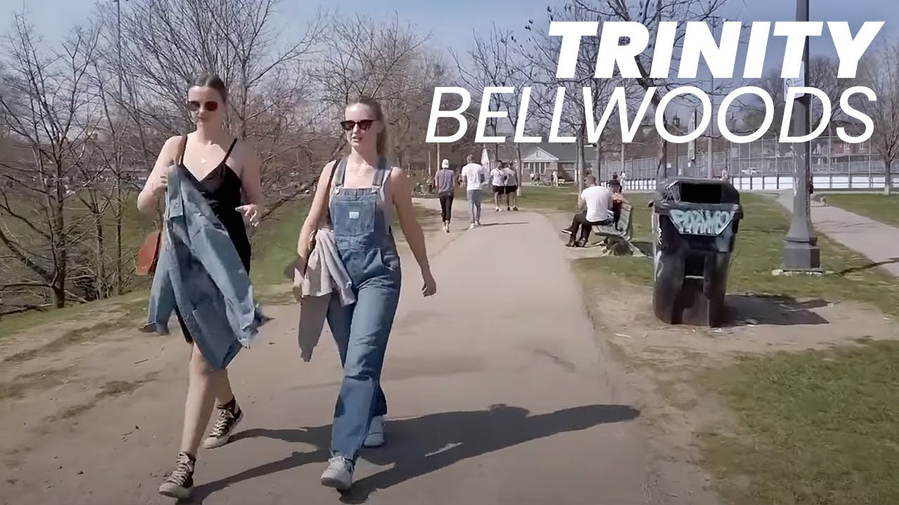 Trinity Bellwoods Park - Toronto Bike Ride - Apr 16, 2023 - YouTube