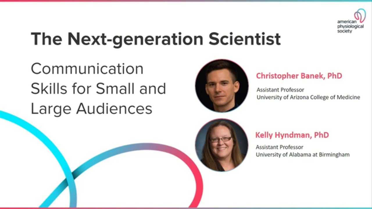Next-generation Scientist: Communication Skills for Small and Large ...