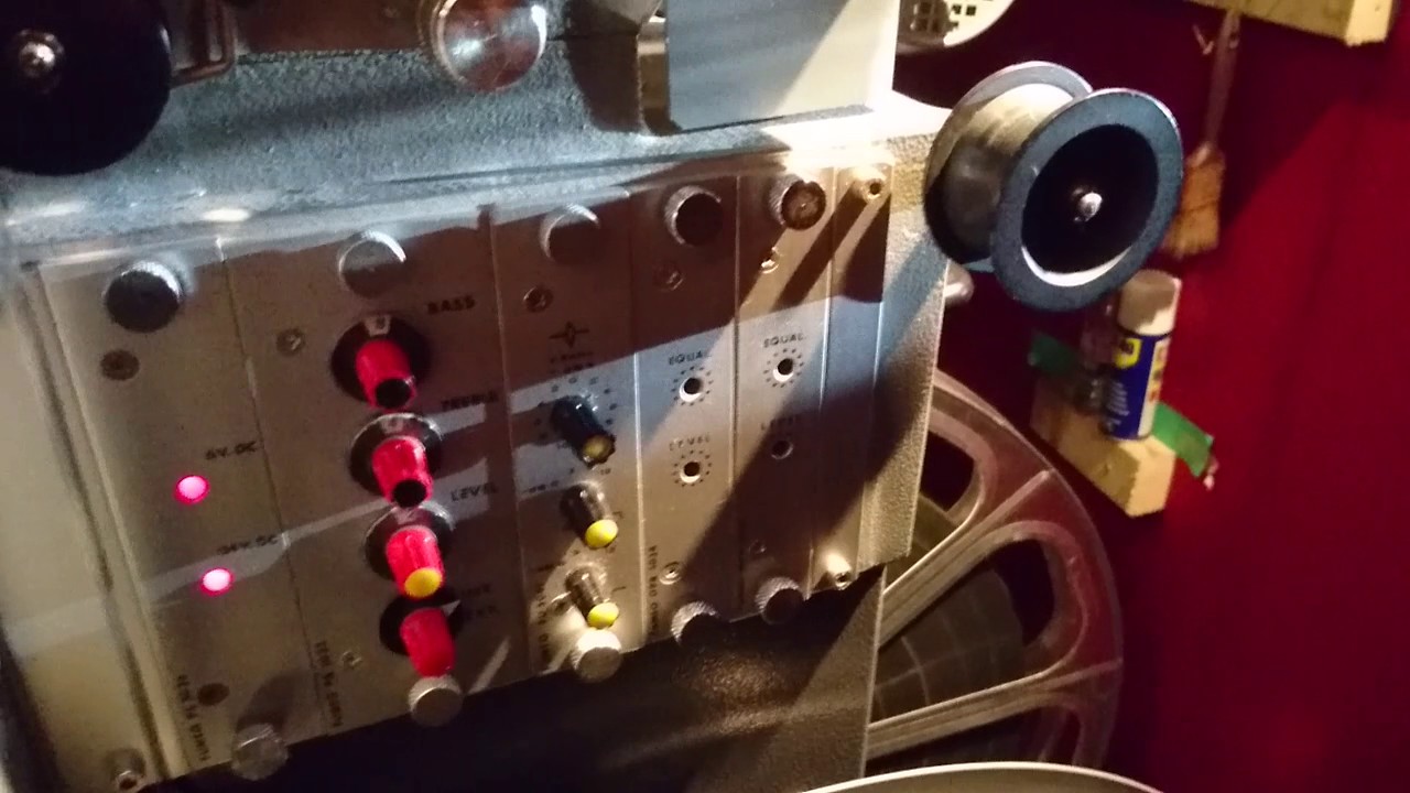 Fumeo Xenon pedestal 16mm projector - YouTube