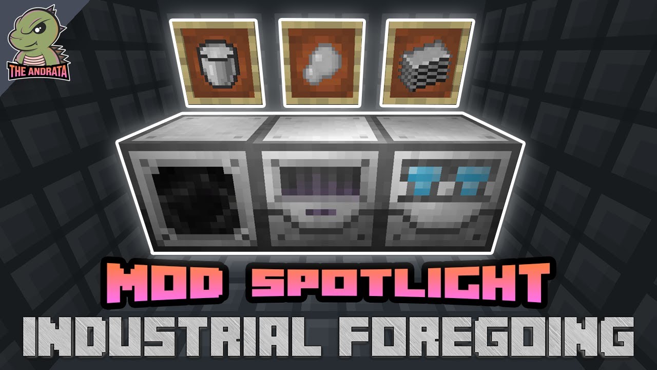 Industrial Foregoing Tutorial - Introduction & Getting Started | Minecraft 1.16.5 - YouTube