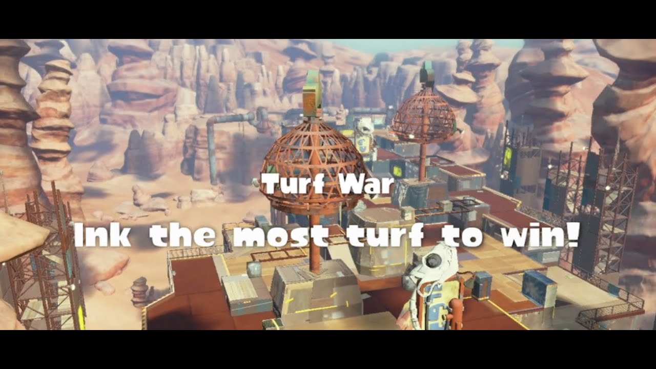 Splatoon 3 Scorch Gorge stage ported in Splatoon Wii U! - YouTube