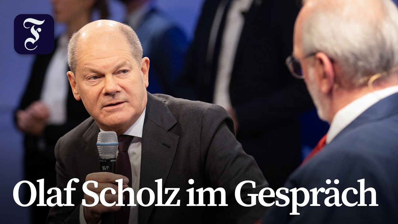 Interview: Olaf Scholz zu Gast bei „Fragen an die Spitzenkandidaten ...