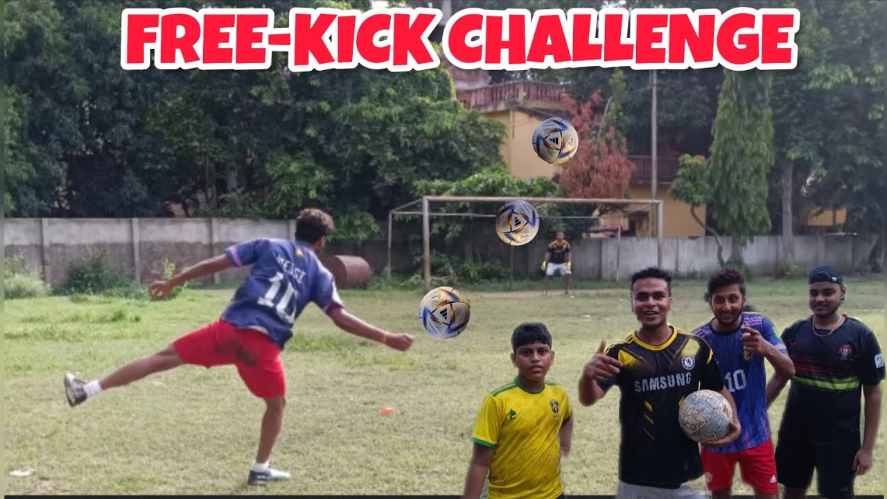 FREE-KICK CHANNEL FOR DIFFERENT ANGLES ll Friends & Football - YouTube