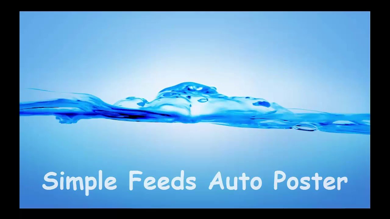 RSS Feed To Wordpress Blogger Auto Poster - YouTube