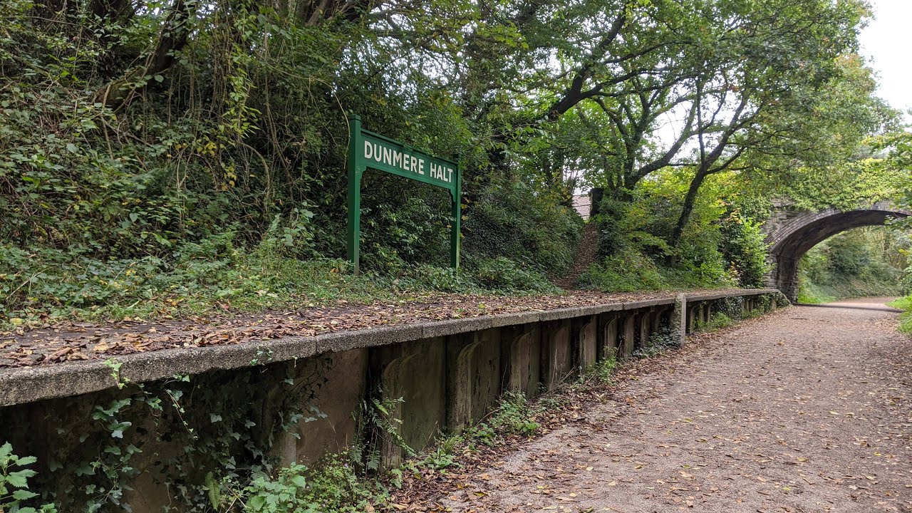 Dunmere Halt - Disused train station in Cornwall - YouTube