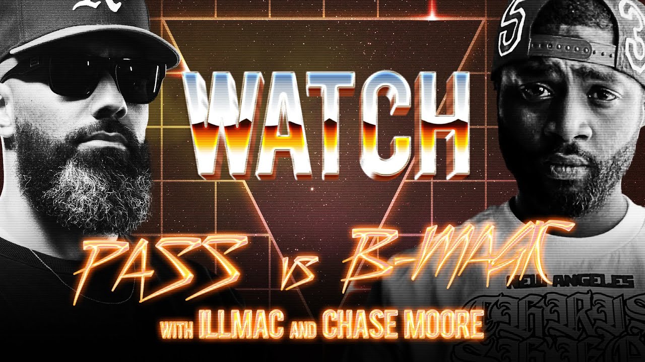 WATCH: PASSWURDZ vs B-MAGIC with ILLMAC & CHASE MOORE - YouTube