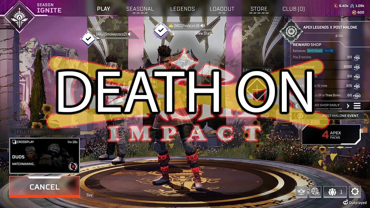 Death On Impact | APEX LEGENDS - YouTube
