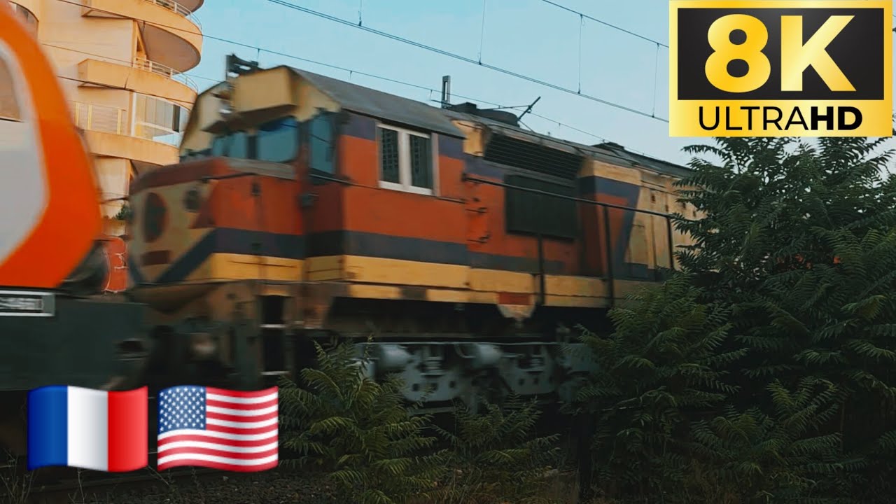 Oncf FRET / freight E 1460 🇨🇵 + DH 350 🇺🇸 transport céréales + fuel ...