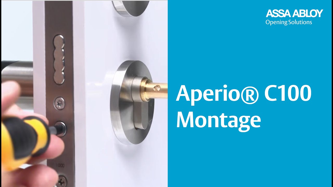 Installationsvideo Aperio C100 - YouTube