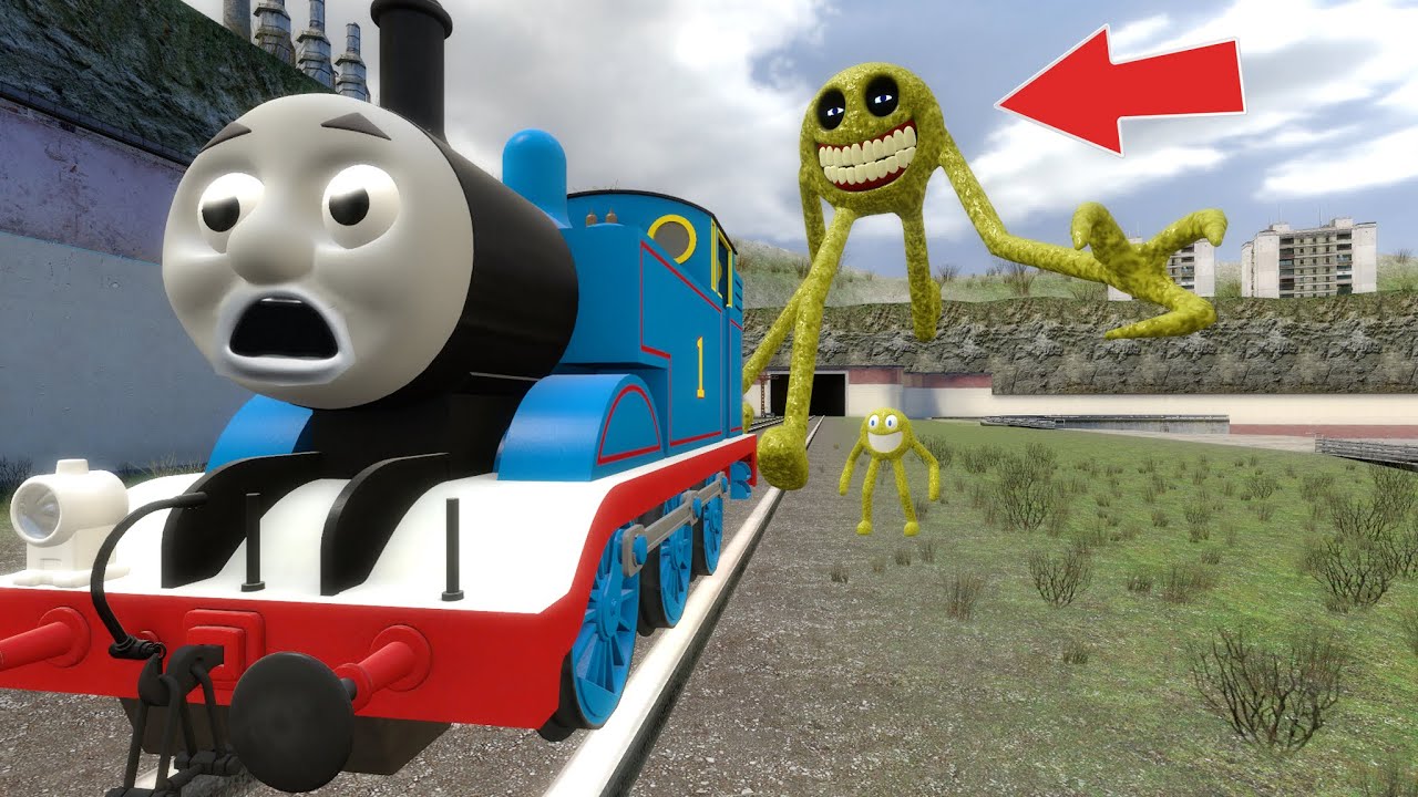 I Found Roblox Innyume Smiley's Stylized Nextbot Chasing Thomas Train ...