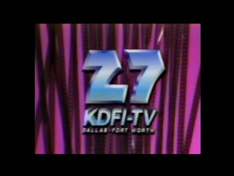 1990 Commercials Ads Promos KDFI 27 Dallas Fort Worth Texas VHS - YouTube