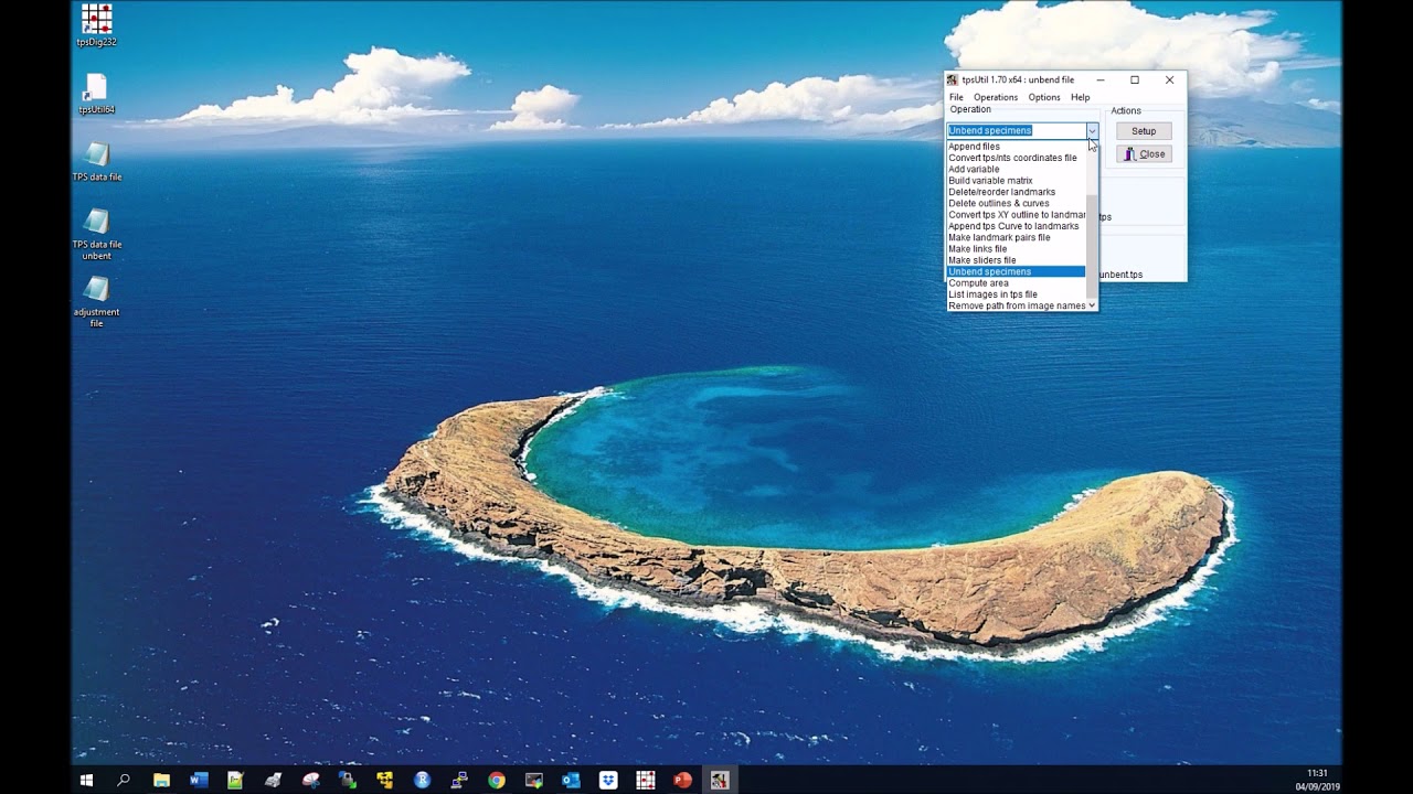 Unbending TPS file tutorial - YouTube