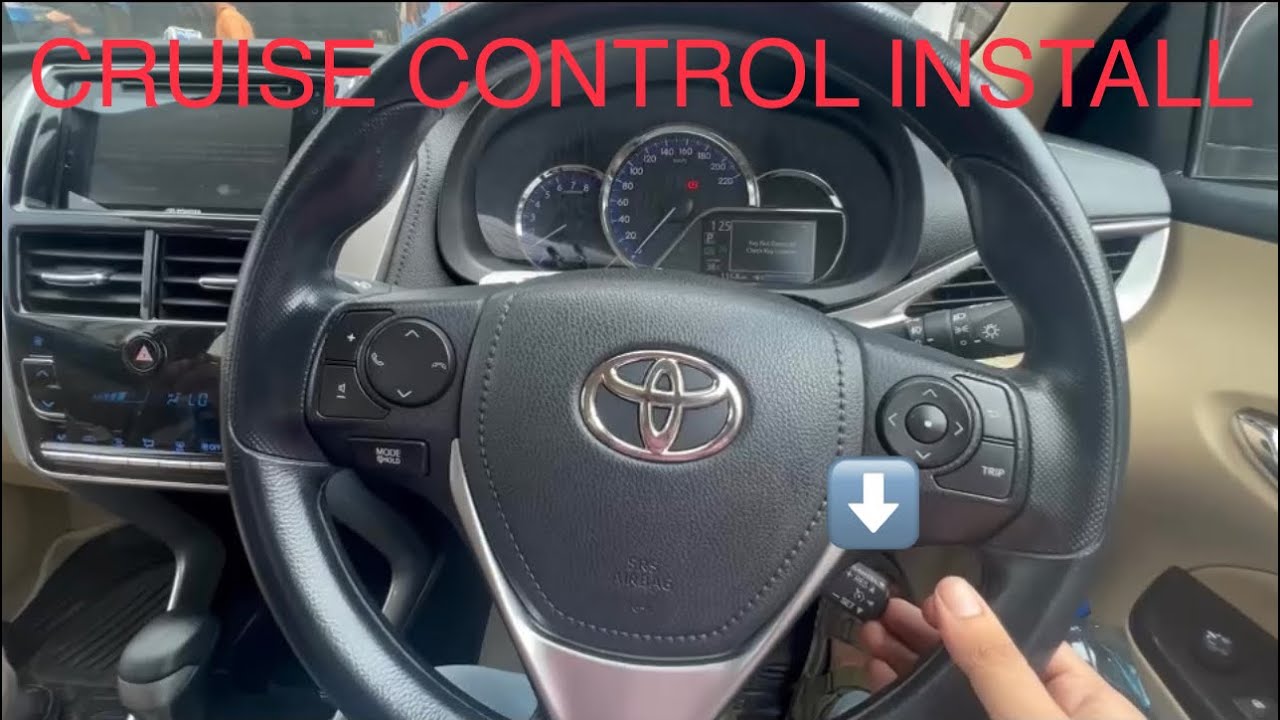 Toyota YARIS 2022 Cruise Control installation | Easy Fit| AUTOKING.PK - YouTube