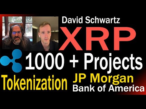 XRP Ecosystem 1000+ Projects Ripple David Schwartz, Tokenization IS ...