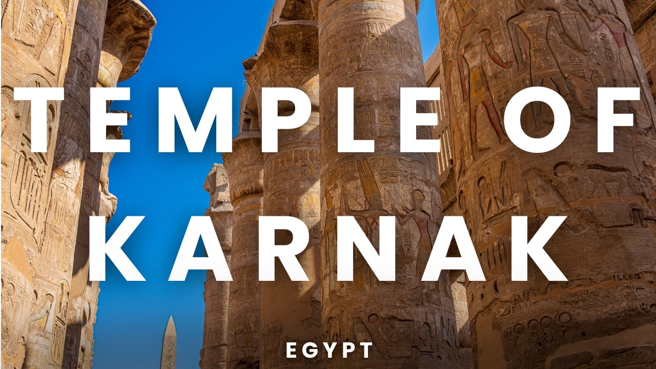 Explore the Temple of Karnak in Luxor, Egypt | Walk Through Thousands ...
