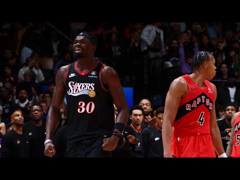 Adem Bona 🏀 | Philadelphia 76ers ⚔️ Toronto Raptors | 11.1.2026 