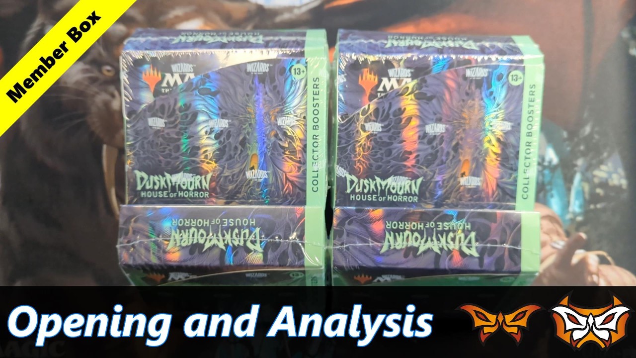 Duskmourn: House of Horror - Collector Booster Box (for The One Draven ...