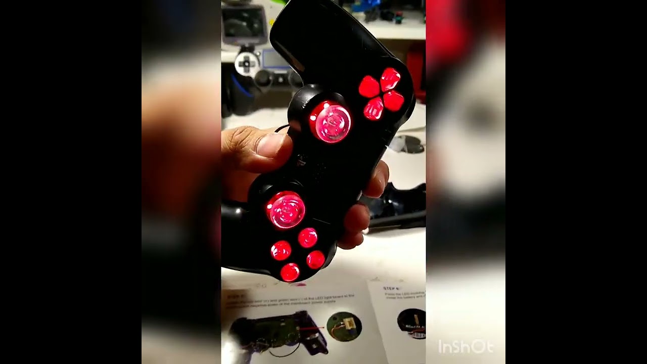 mod de leds para control de PS4 ,LED mod para control de PS4 - YouTube
