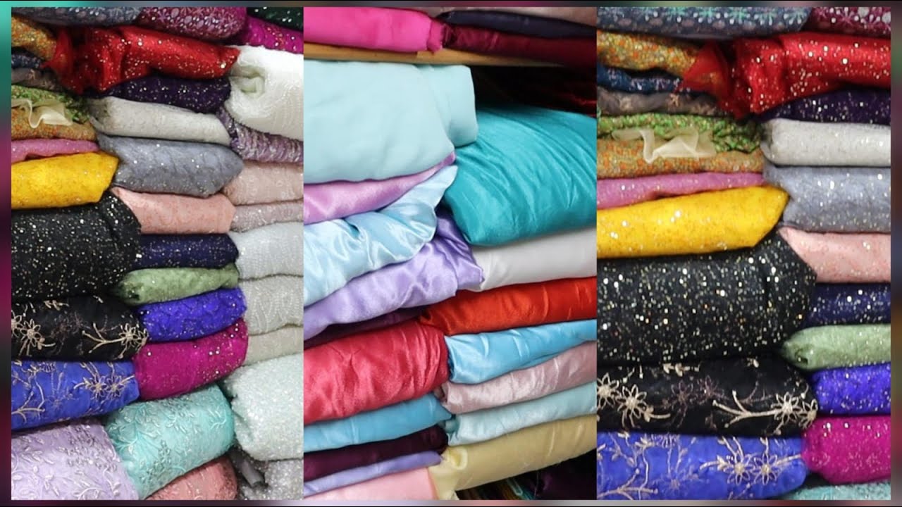 Sowcarpet Running materials| imported fabric offer price Heavy Designer ...
