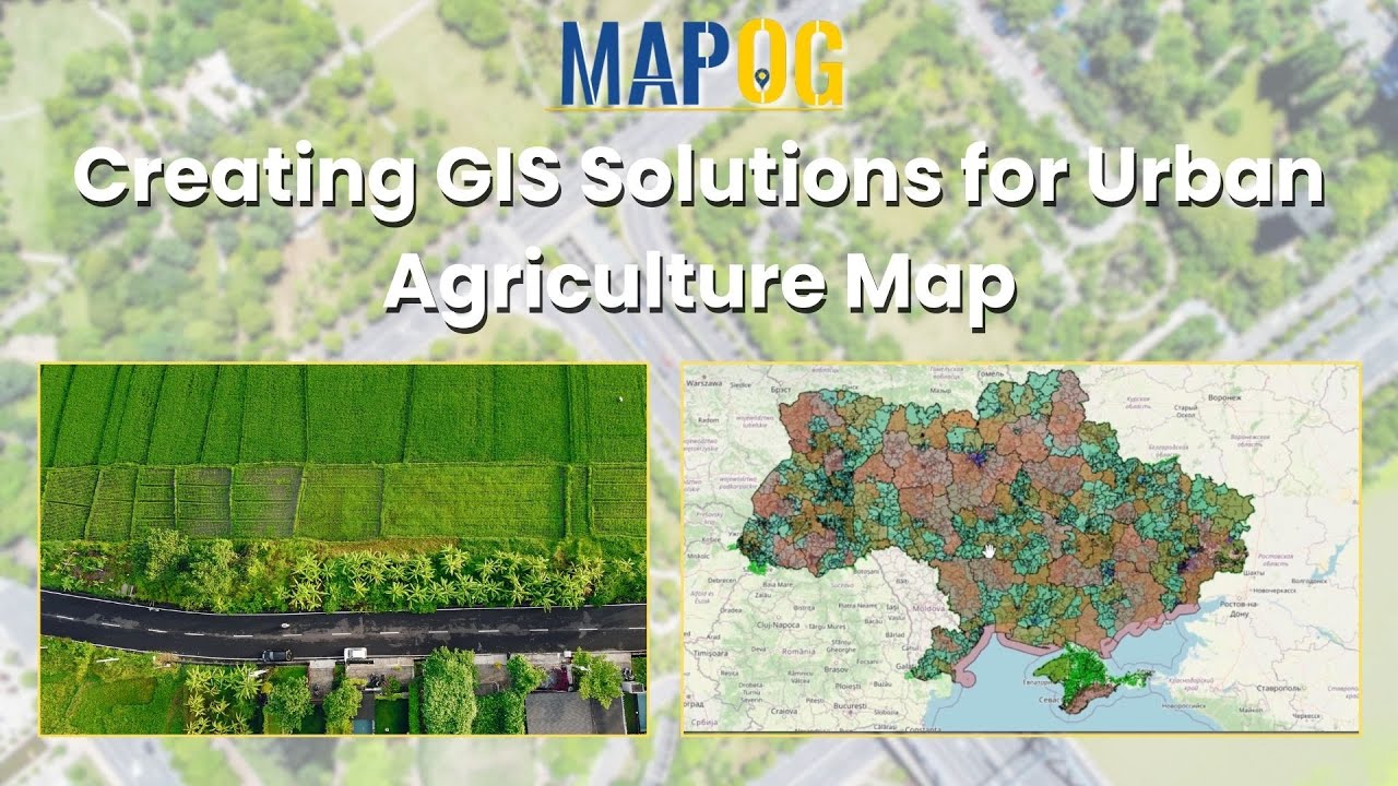 Creating GIS Solutions for Urban Agriculture Map | GIS Strategies for Sustainable Agriculture ...