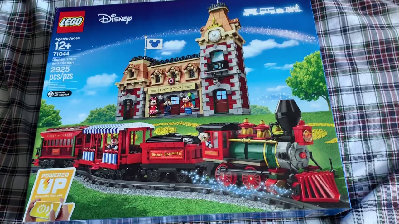 LEGO 71044 Disney Train and Station Unboxing - YouTube