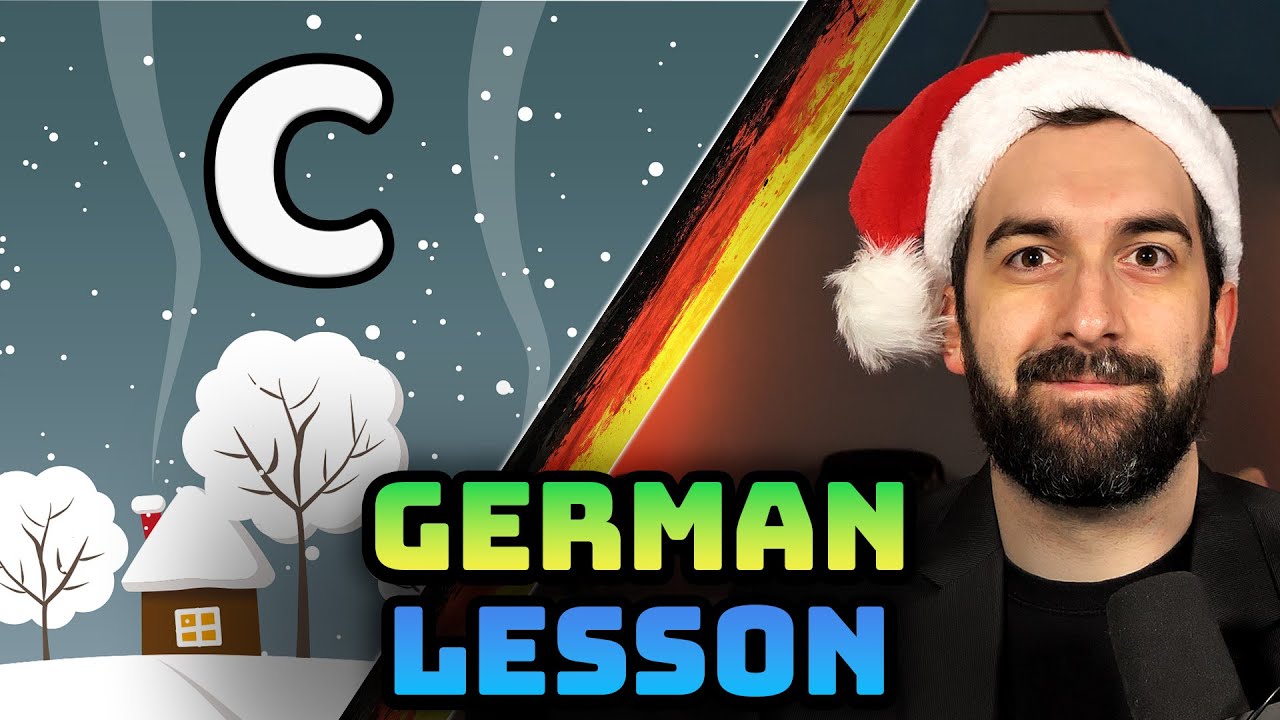 Learn GERMAN: Winter and Christmas Words Starting with C 🍩 - YouTube
