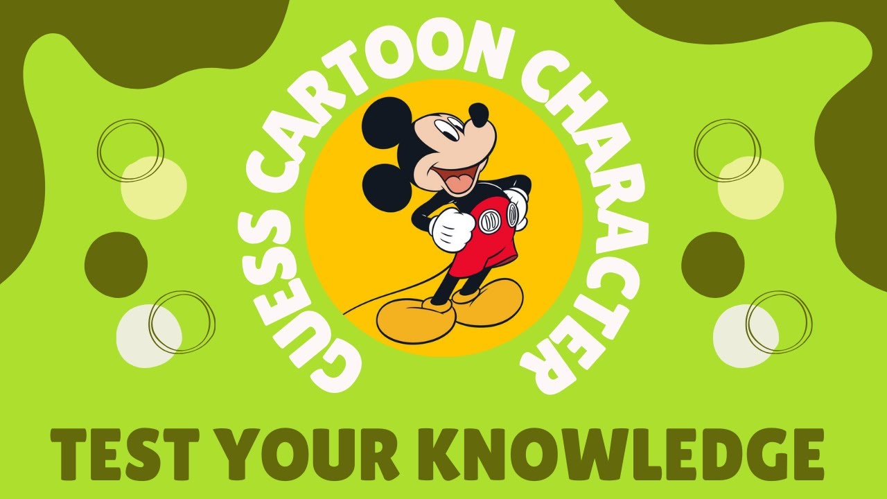 CARTOON QUIZ: How Many Characters Can You Identify? | Fun Quiz | Easy ...