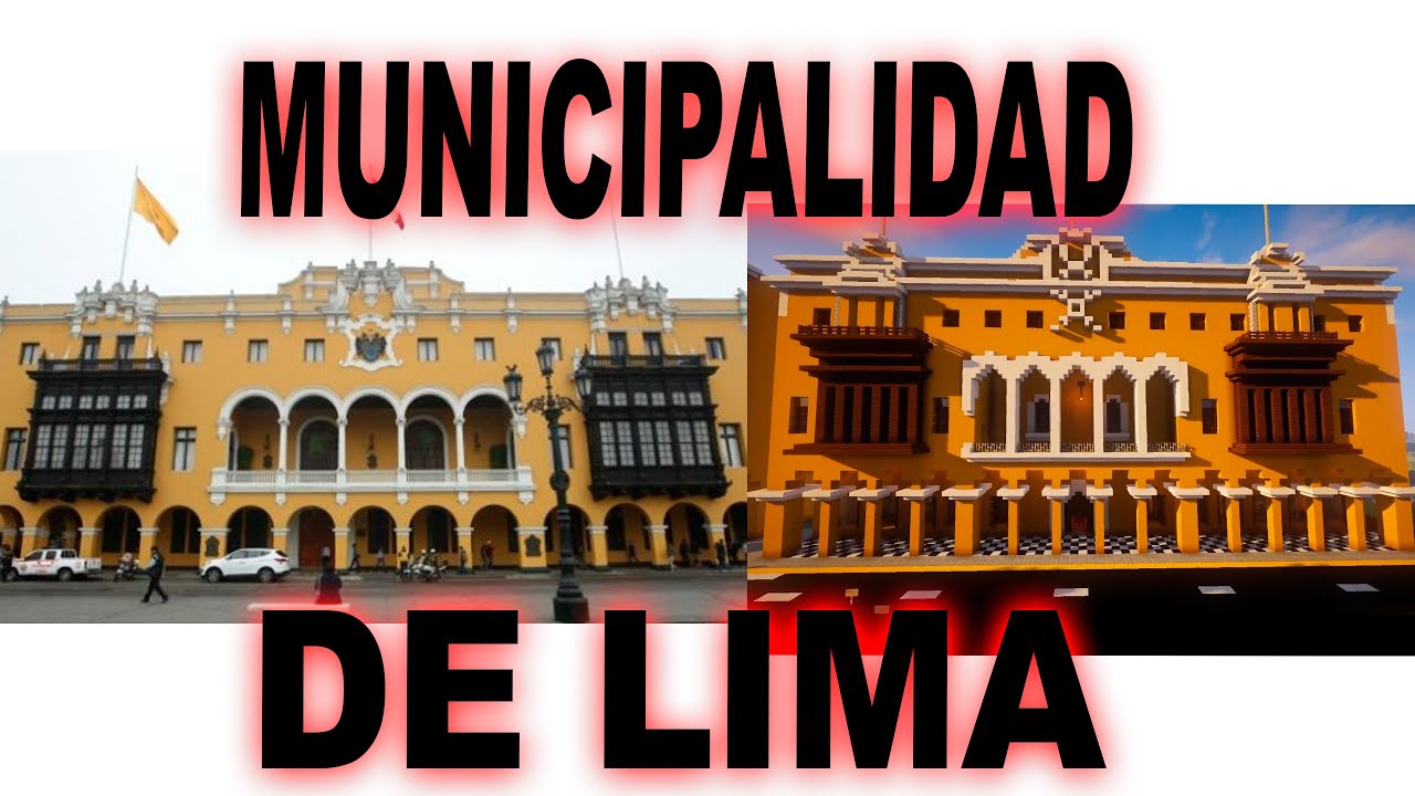 MUNICIPALIDAD DE LIMA EN MINECRAFT - YouTube
