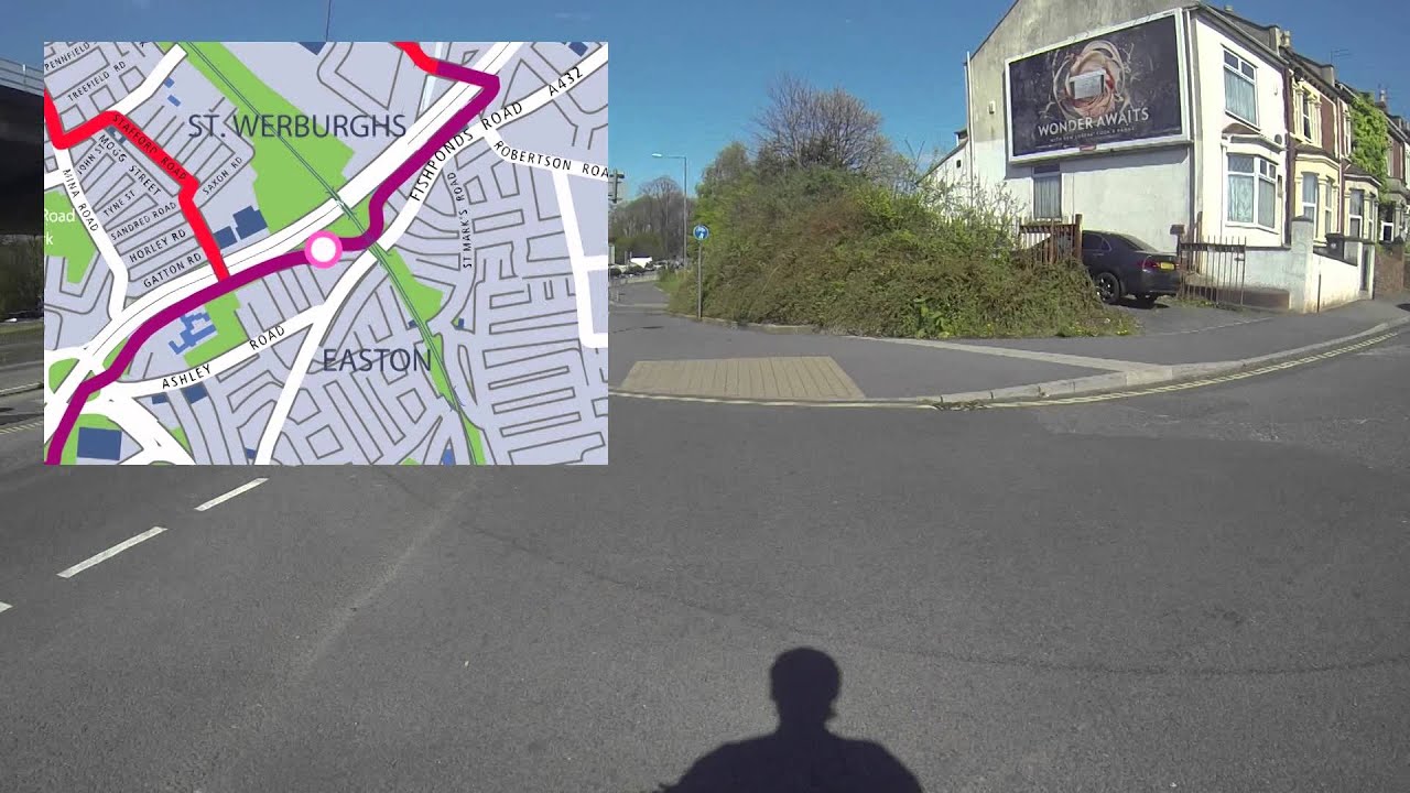 Leisure cycle rides in Bristol: Route 3 - Frome Greenway - YouTube