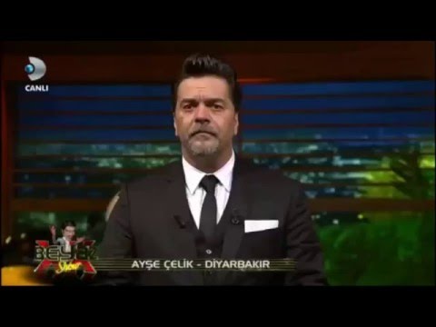 Ayşe Öğretmen Diyarbakır'dan Beyaz Show'a bağlandı, stüdyo buz kesti
