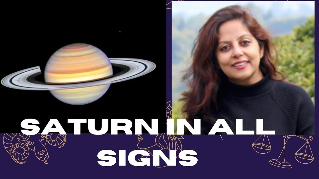 Saturn in different signs and the karma - YouTube